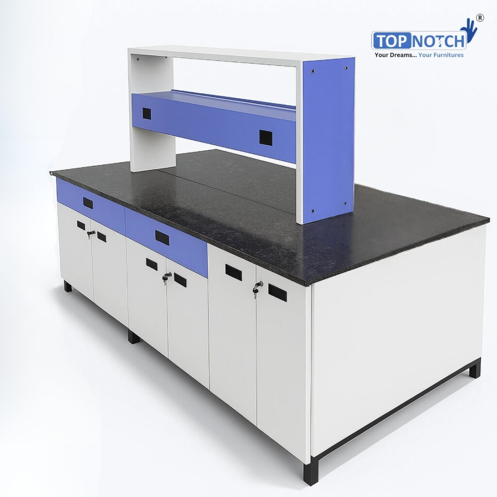 Modular Laboratory Storage Pedestal | 2 Swing/Openable Shutters with ...