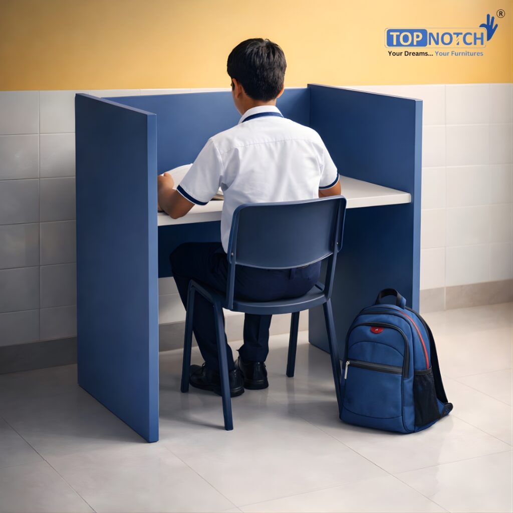 Library Reading Table – 900W × 550D × 1200H mm | Knock-Down | 25mm ...